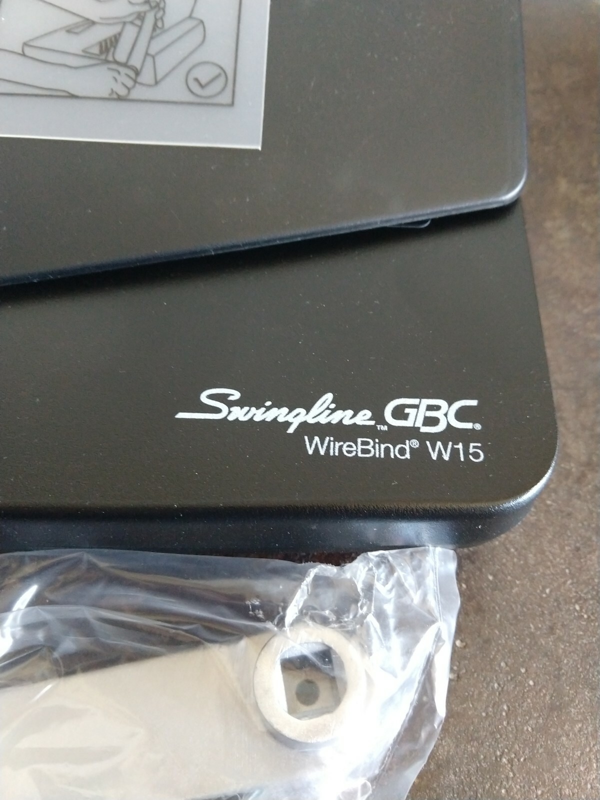 Swingline GBC W15 WireBind Binding Machine Binds 125 Sheets Punches 15 for sale online | eBay