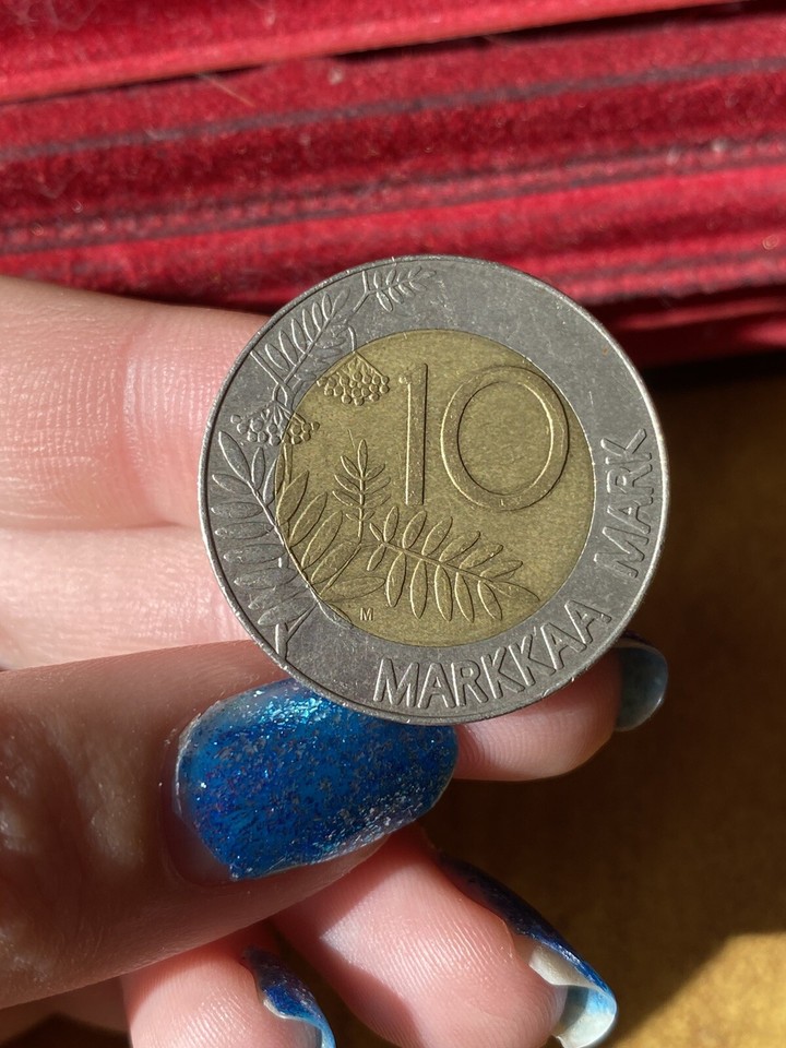 MONETA FINLANDIA SUOMI 10 MARK 1993 VS | eBay