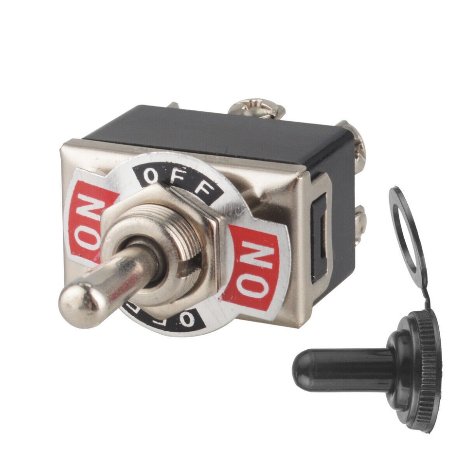 2pcs Heavy Duty 20A 250V Toggle Switch Control 2 Pole Double Throw 6 ...