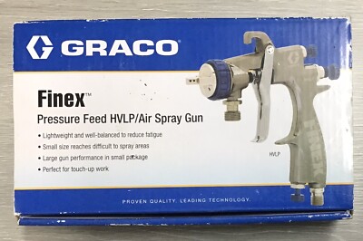 GRACO 289249 - Finex Air Spray Pressure Feed Gun, HVLP - OPEN BOX | eBay