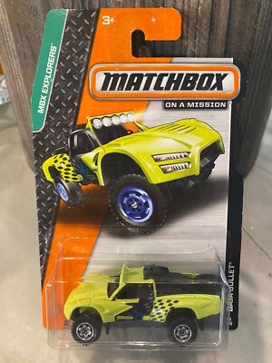 Matchbox 2014 Baja Bullet Off Road Race Pickup Yellow Die Cast | eBay