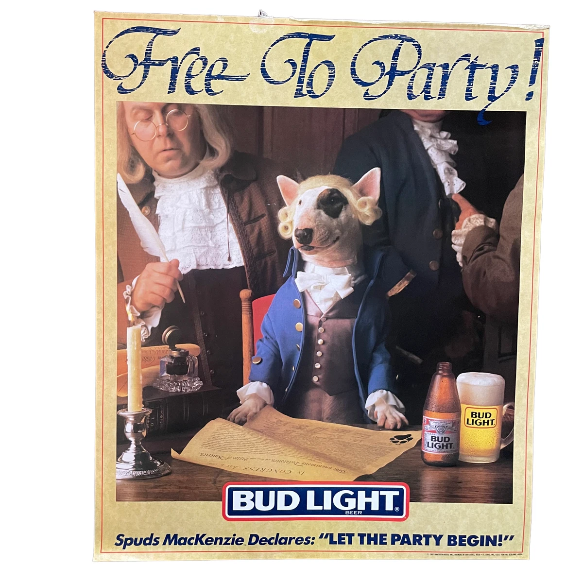 Spuds Mackenzie Ad