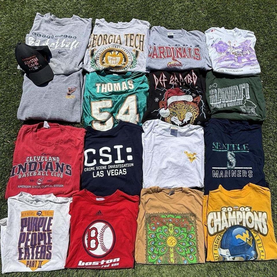 Vintage 2000s & Retro 2 Pack Wholesale Graphic T-Shirt Bundle Lot ...