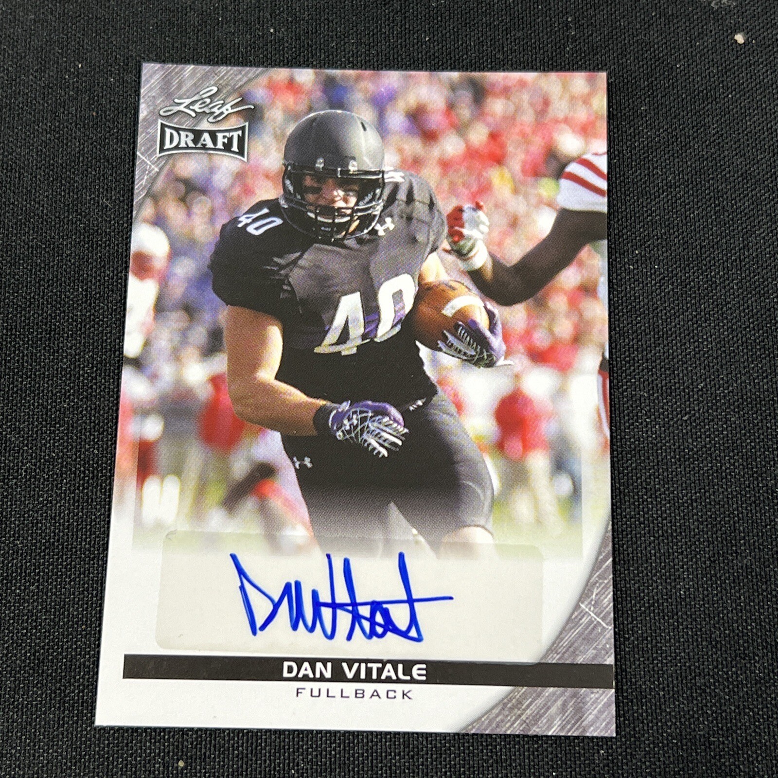 Dan Vitale AUTOGRAPH RC Green Bay Packers 2016 Leaf Draft AUTO ...