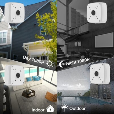 IP66 Waterproof Aluminum Junction Box for Outdoor Use With Security ...