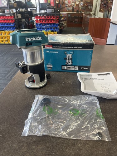 Makita XTR01Z Brushless 18V LXT Cordless Compact Router (TOOL ONLY) | eBay
