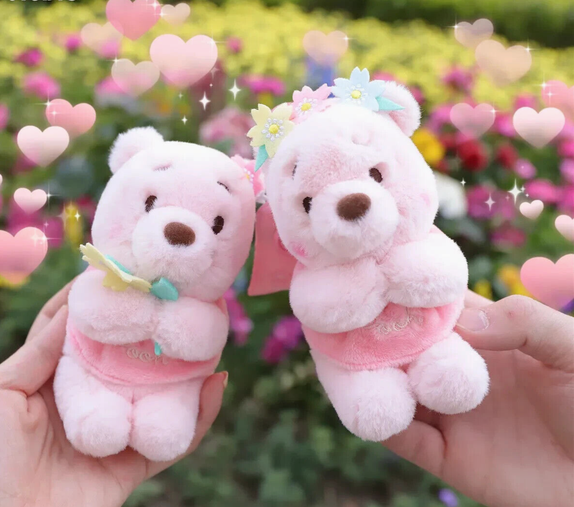 Disney Shanghai Winnie the Pooh Sakura Cherry Blossom Plush Prayer ...