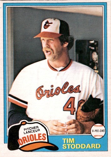 1981 O-Pee-Chee #91 Tim Stoddard Orioles baseball card | eBay