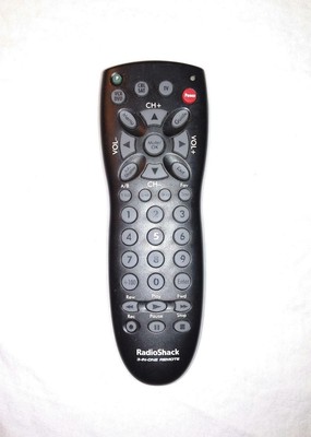Radio Shack 3 In One Remote Control Model 15-2147 for TV CBL SAT VCR ...