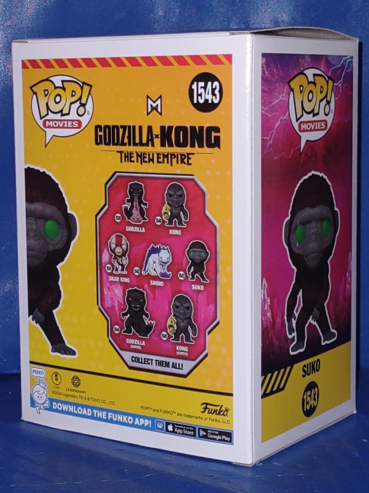 Godzilla x Kong: The New Empire Suko Funko Pop Vinyl Figure #1543 | eBay