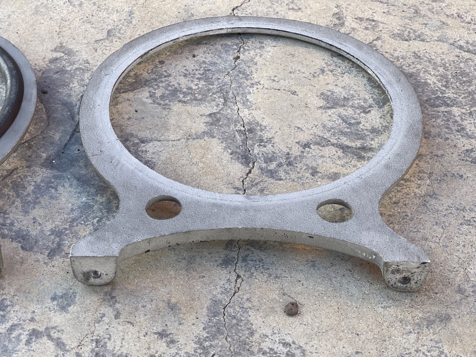 🔥 Vintage 1960's 3.5 Gallon Moon Mooneyes Fuel Tank Brackets Gasser Hot ...