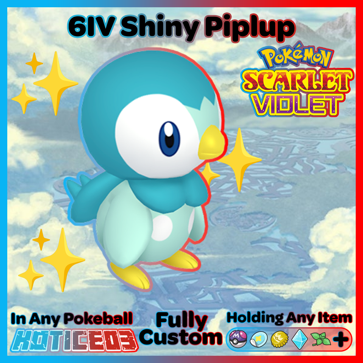 Shiny Piplup Piplup C :1ED [SC 006/020](Concept Pack "Shiny