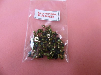 Sony Vaio PCV-W20 All-in-one Desktop PC Screw Set Screws PCVW20 | eBay