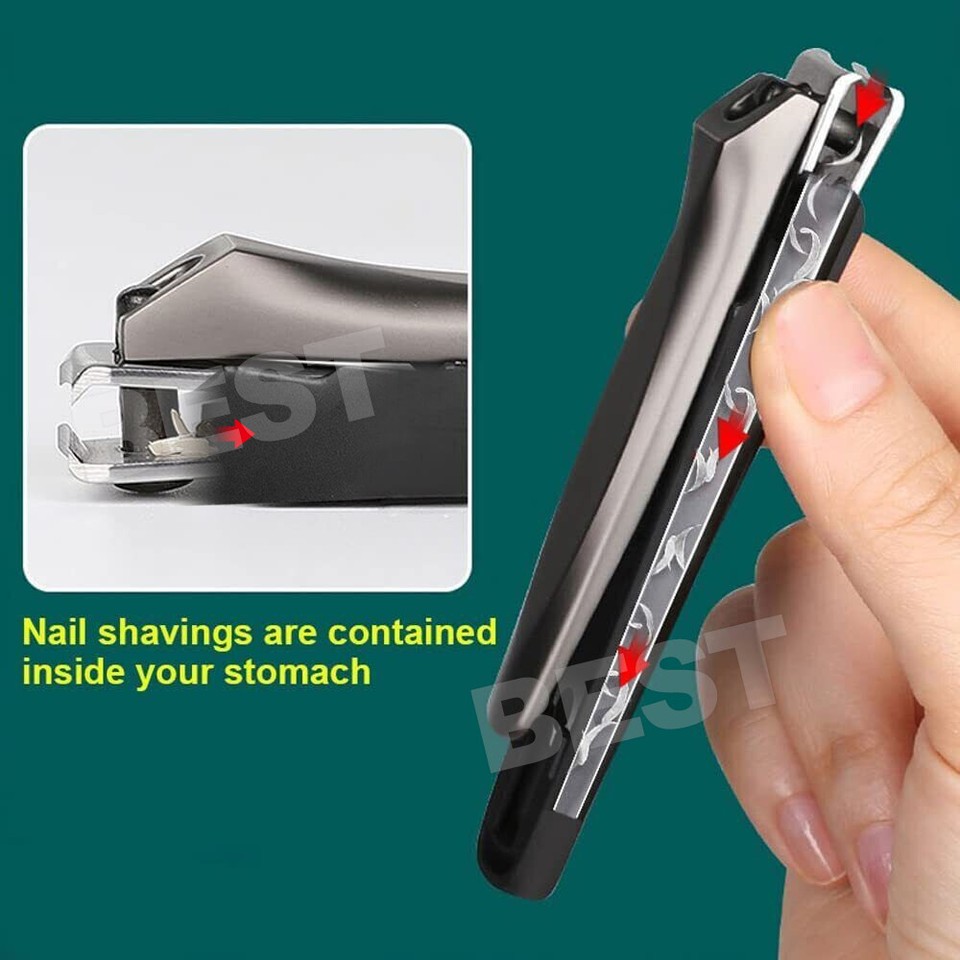 Nail Clippers Thick Nails Toe Finger Best Large Sharp Cuticle Nipper ...