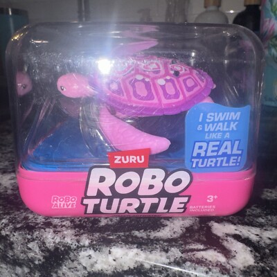 Zuru Robo Alive Robo Turtle Swimming, Walks. Water Activated | eBay