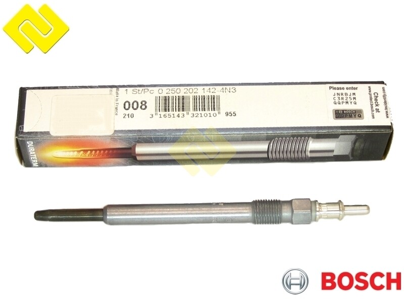 BOSCH Duraterm 0250202142 ,0250202045 Glow Plug 130mm x1pc. MB ...