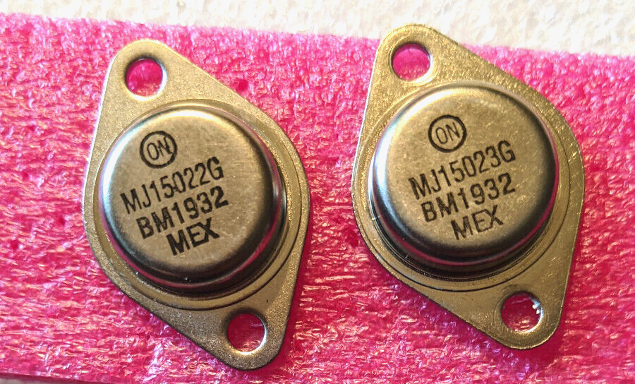 5+Pairs+%7C+Motorola+Mj15023+Mj15022+PNP+NPN+Silicon+Transistor+To-3 ...