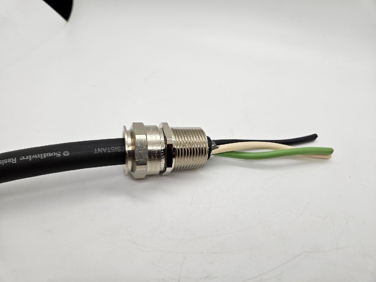 Crouse-Hinds ADE 1F, Non Armoured Cable Gland for Cable OD 12-21 MM, 3/ ...