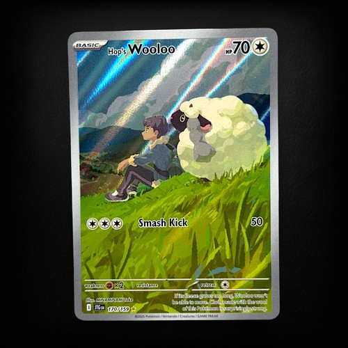Pokemon TCG SV09: Journey Together Hop's Wooloo #170/159 NM | eBay