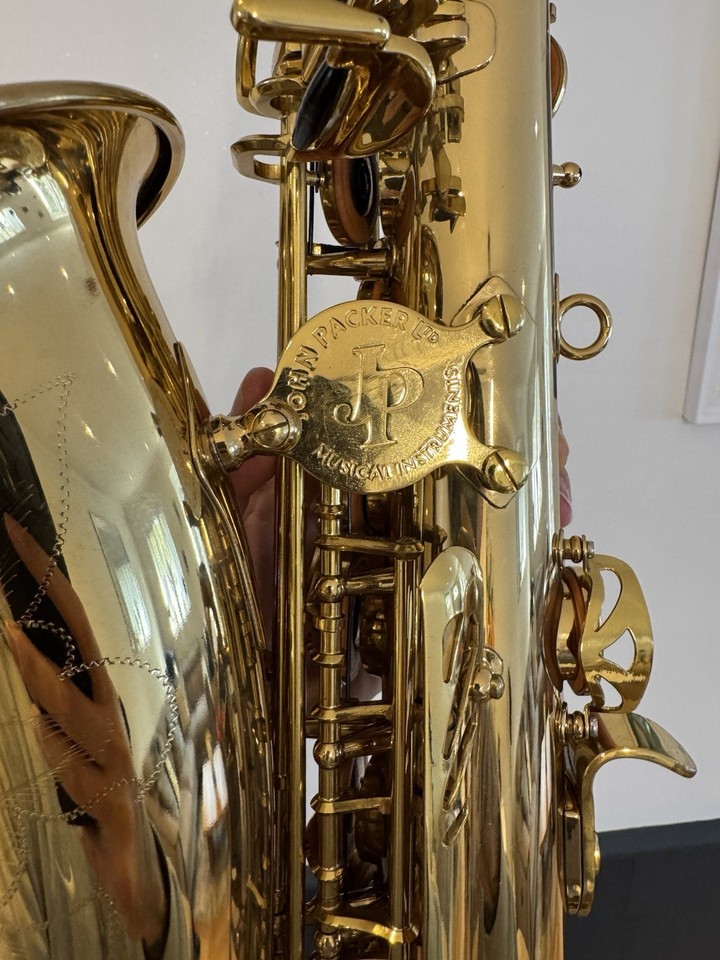 GORGEOUS JOHN PACKER EB ALTO SAXOPHONE JP-041 BEAUTIFUL Design + CARRY ...