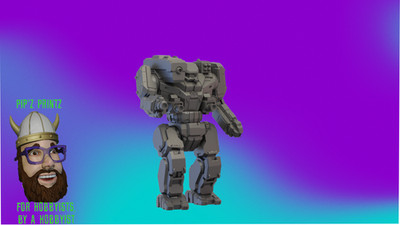 Regent Alternate Mech Model For Battletech 6mm-10mm-15mm | eBay