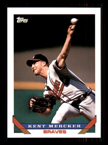 1993 Baseball Topps Kent Mercker Atlanta Braves #144 | eBay