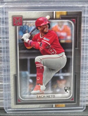 2023 Topps Museum Collection ZACH NETO Rookie RC #69 Los Angeles Angels | eBay