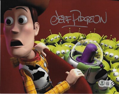 JEFF PIDGEON Signed Autographed 8x10 Photo Beckett BAS COA TOY STORY ...
