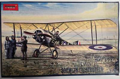Toko Sopwith 1 1/2 Strutter Trainer WWI 1/72 Scale 138 Plastic Model ...