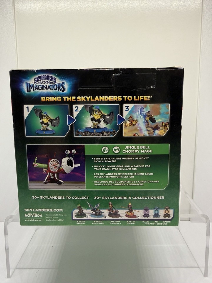 Skylanders Imaginators - Jingle Bell Chompy Mage Figure New Sensei ...