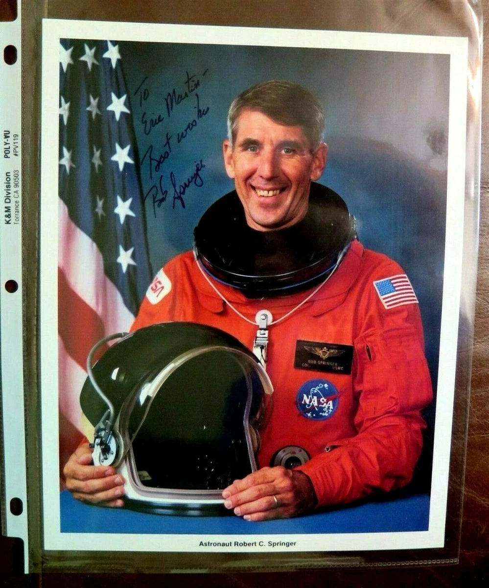 Bob Springer Astronaut Astronaut Fact Book NASA