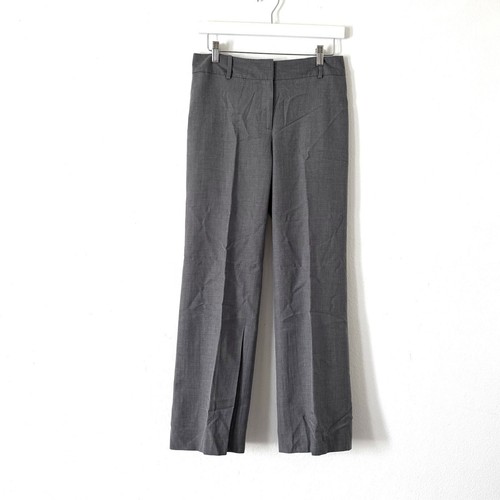 Ann Taylor Signature Fit Light Gray Checked Dress Pants Size 2 | eBay
