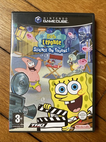 Jeu Nintendo Game Cube Bob l’ Éponge Silence on Tourne version FRA | eBay