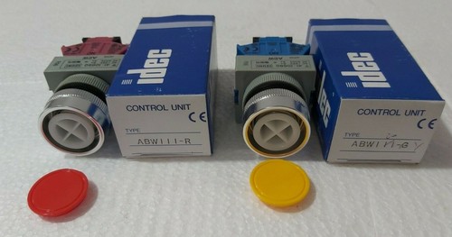Idec ABW120-R / ABW111-Y Bouton-Poussoir Expédition Rapide | eBay