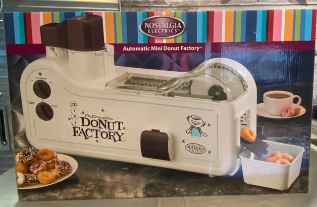 Nostalgia MDF200 Automatic Mini Donut Factory for sale online | eBay