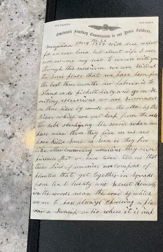 Civil War Letter Cyrus P Barnard 2nd NY Cav Morganza Louisiana ...