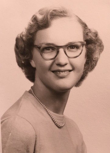 1953 Milton Union Ohio HIGH SCHOOL Cute GIRL Norma Jean Pearson STUDENT ...