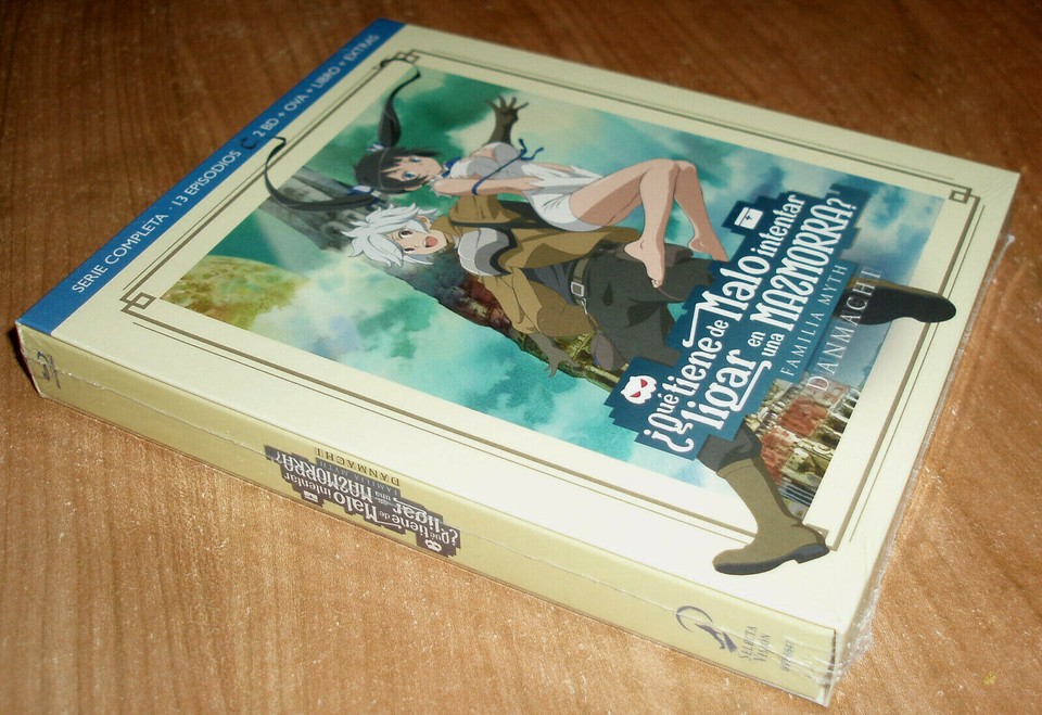 Danmachi Che Ha Di Male Tentare Di Legare In Un Dungeon Completo Blu ...