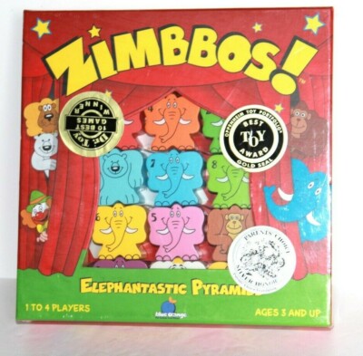 NEW IN BOX/SEALED ZIMBBOS ELEPHANTASTIC PYRAMIDS GAME | eBay