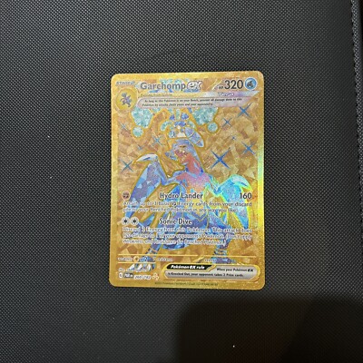 Pokémon TCG Garchomp ex Paradox Rift 260/182 Holo Hyper Rare Gold | eBay