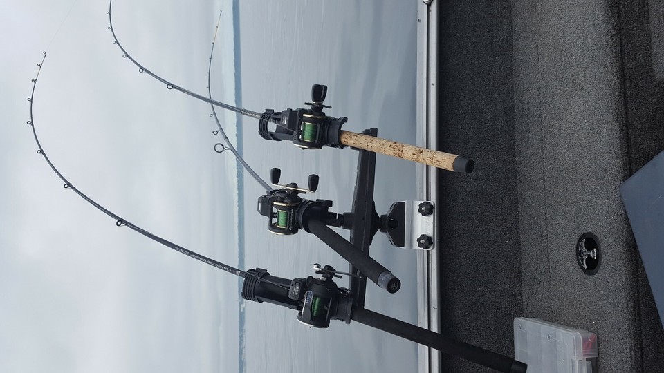 Brocraft Lund Sport Track Rod Holder /WAR EAGLE / Lund Boat Rod Holder ...