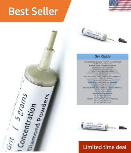 Diamond Lapping Paste Polishing Compound Made 600 Grit Mesh 22-36 ...