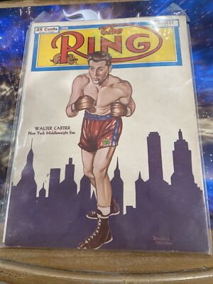 The Ring Magazine- Boxing August 1951 Walter Cartier-New York ...