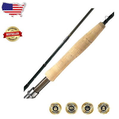 Ultimate Crisium Graphite Fly Rod - 9ft Fast Action for Experienced ...