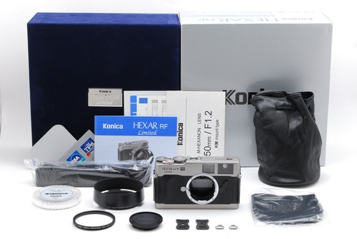 Read [Almost Unused Box] Konica Hexar RF Limted Edition Film Camera From JAPAN | eBay