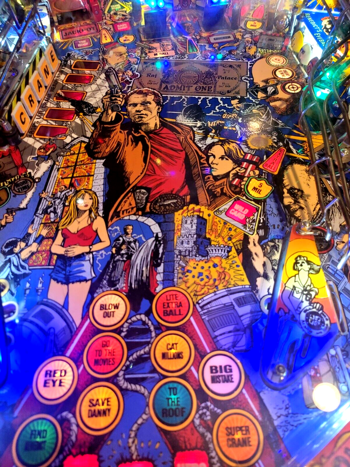 Last Action Hero Pinball Machine -HOME USE ONLY- MINT CONDITION- | eBay