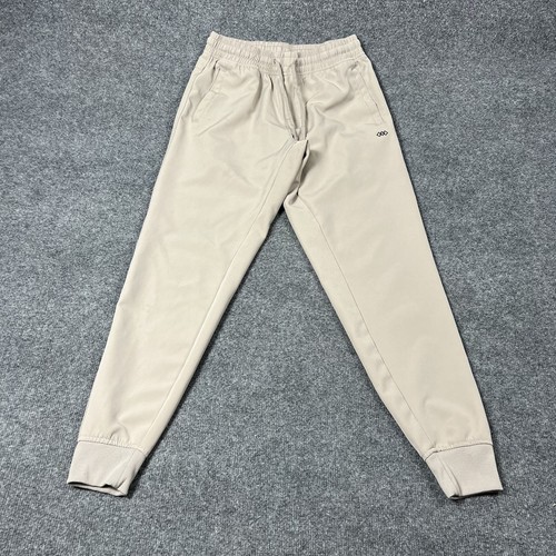 LEG3ND Jogger Pants Mens Medium Beige Athletic Stretch Drawstring ...