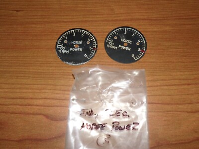 Aircraft Instrument Face Plates, Horsepower, % RPM | eBay
