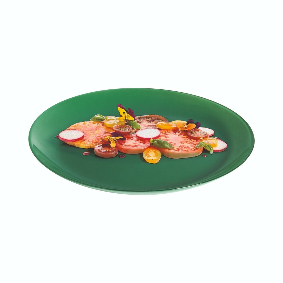 Luminarc Arty Translucent 18pc Opal Glass Dinner Set Dinnerware Summer ...