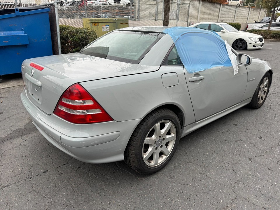 1997-2004 MERCEDES R170 SLK230 SLK320 LEFT TOP ROOF SIDE HEADLINER TRIM ...